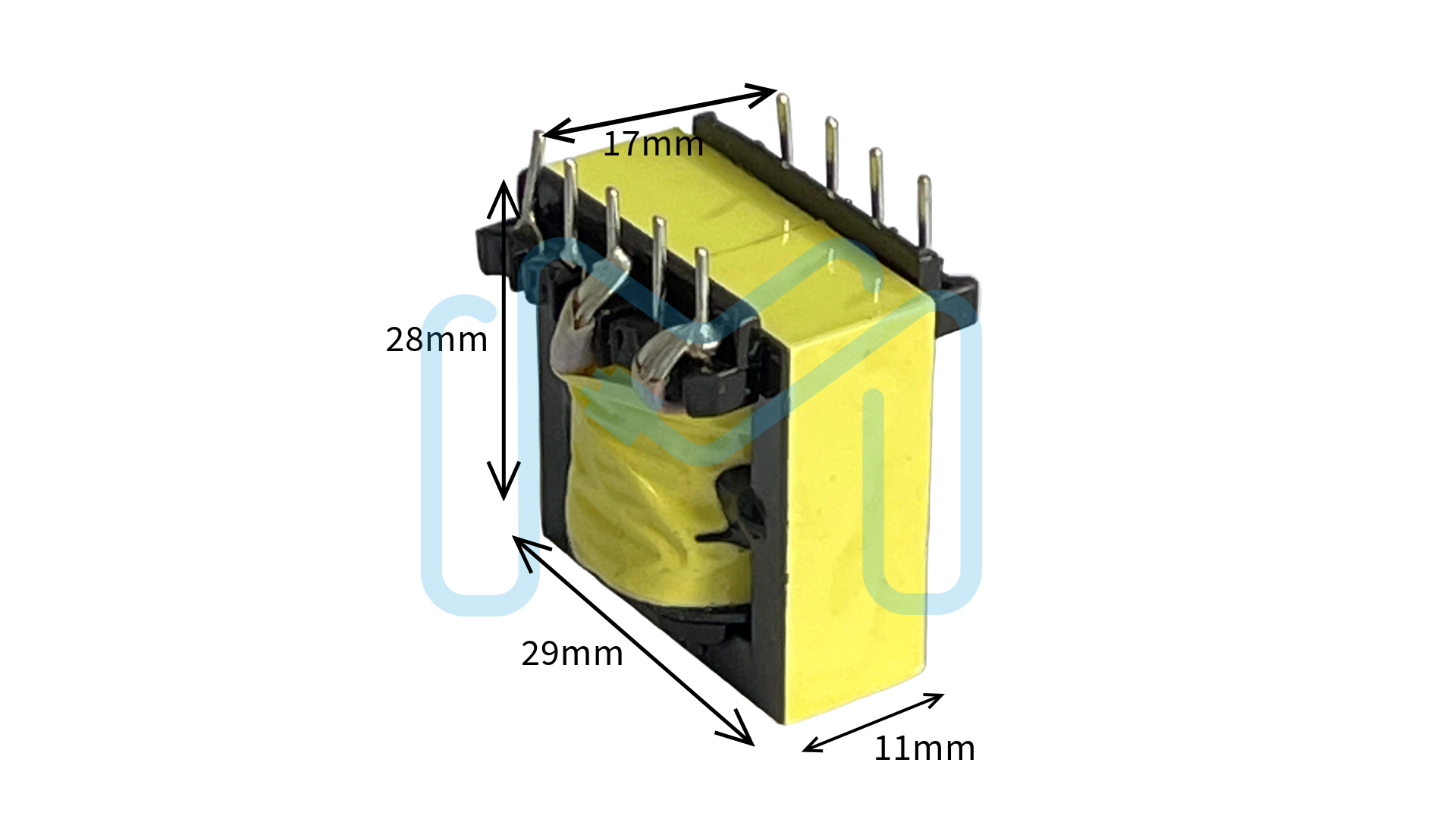 Transformer EE29 5Pin x 5Pin P=17mm – Metas Lebanon