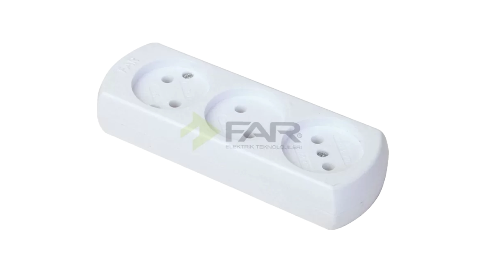 F141 | Far 3 Port Socket Without Earth – Metas Lebanon