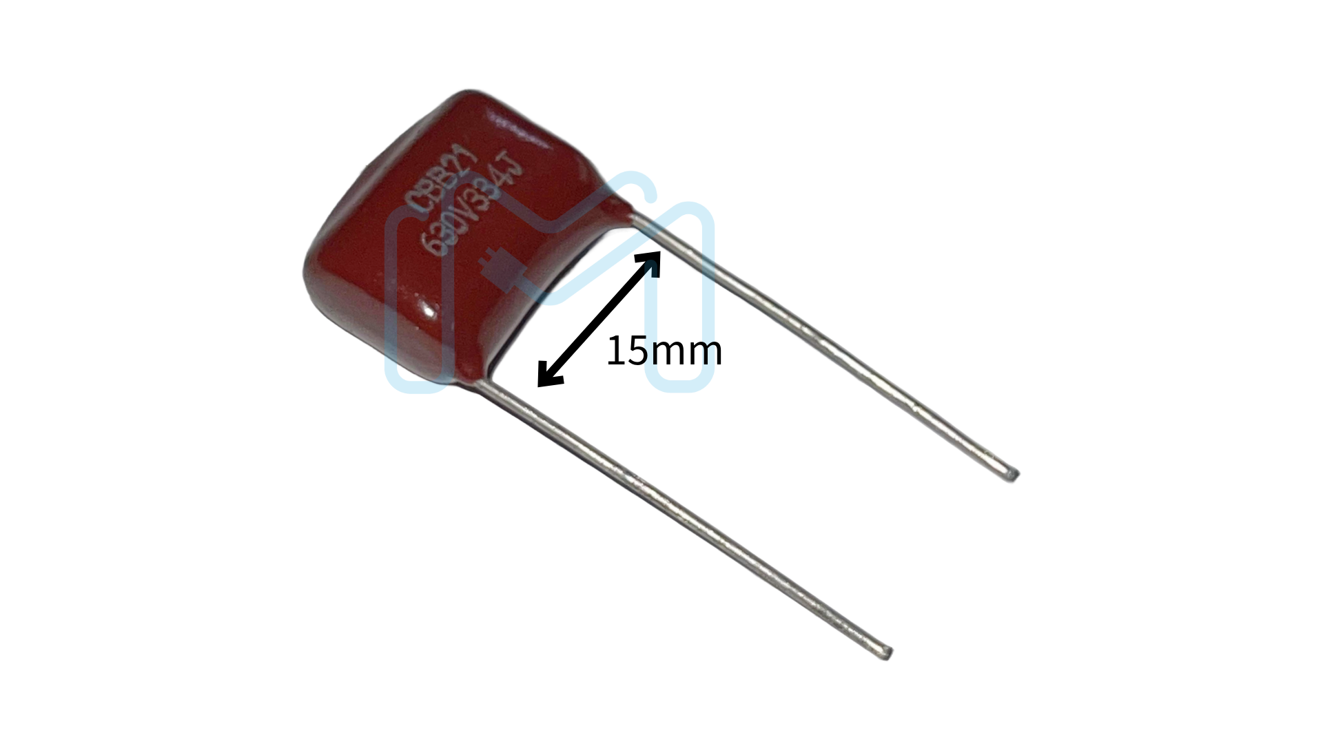 CBB21 Film Capacitor 330nF 630V P=15mm – Metas Lebanon
