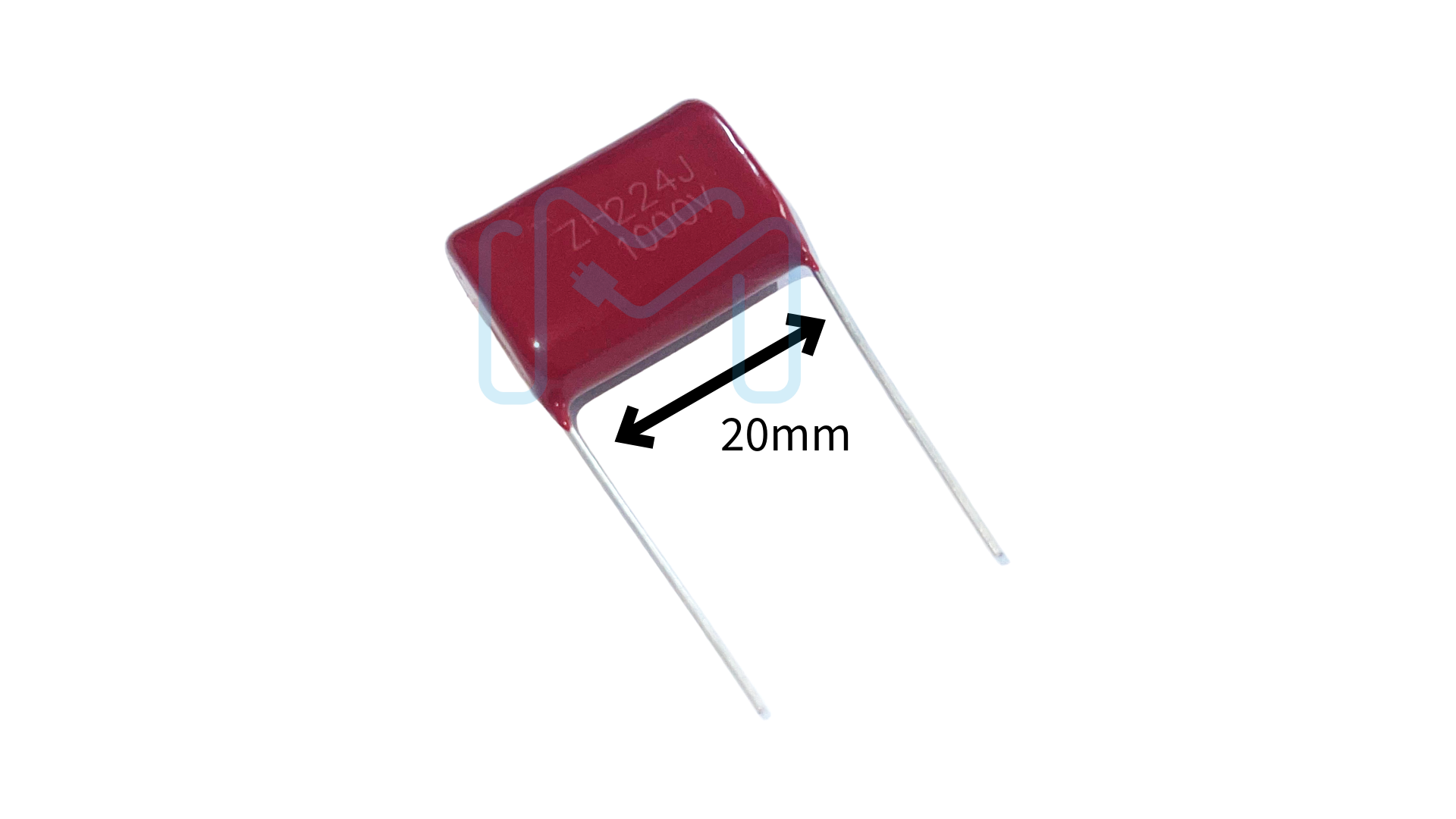 CBB22 Film Capacitor 220nF 1000V P=20mm – Metas Lebanon