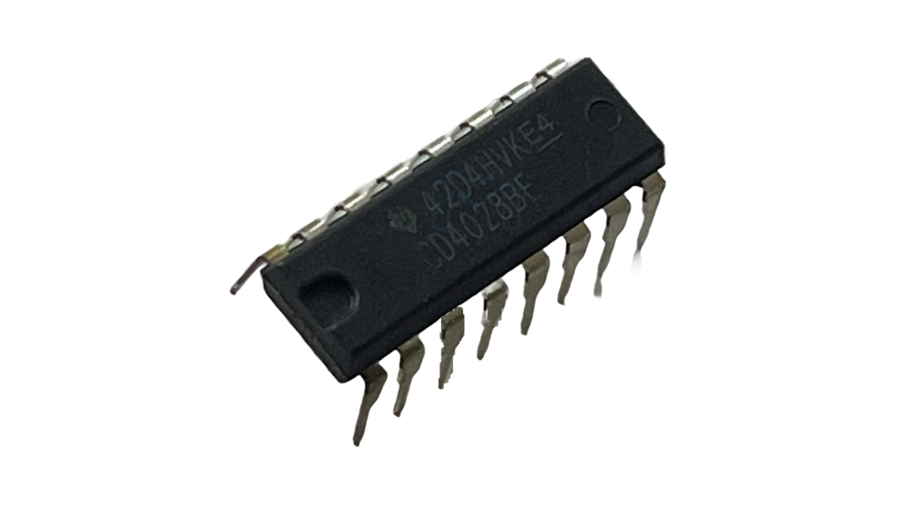 CD4028BE | IC BCD-to-decimal decoder – Metas Lebanon