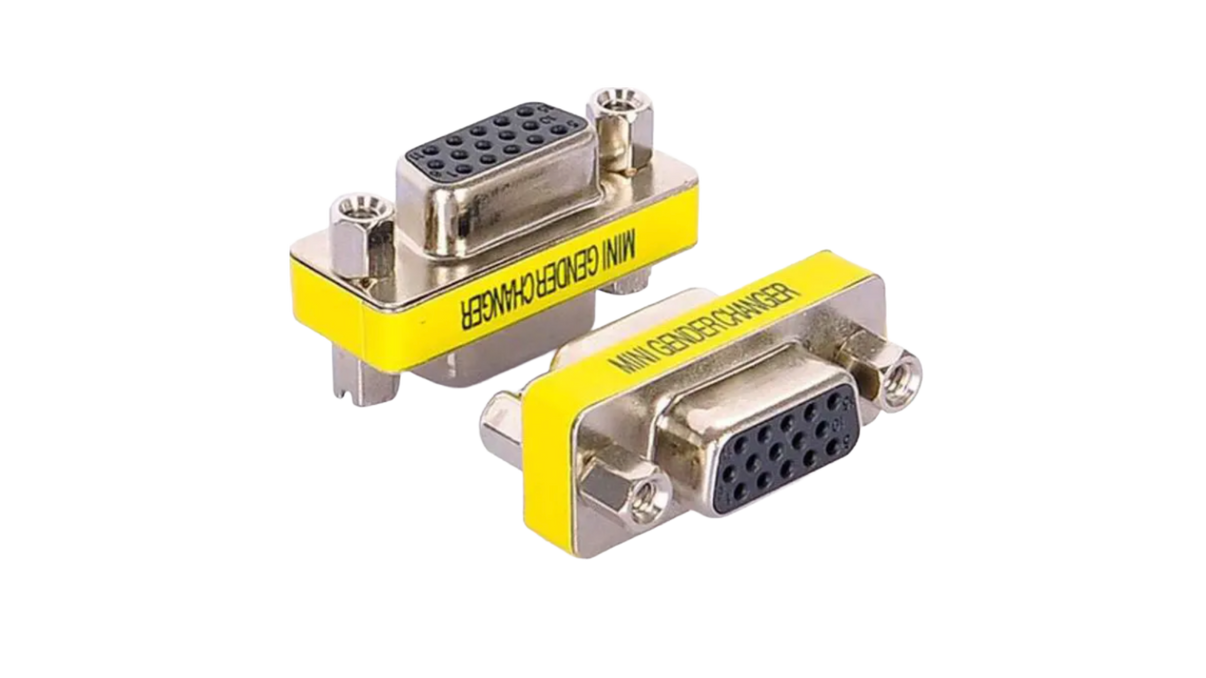 DB15 Female to Female Adapter 3 Rows (VGA) – Metas Lebanon