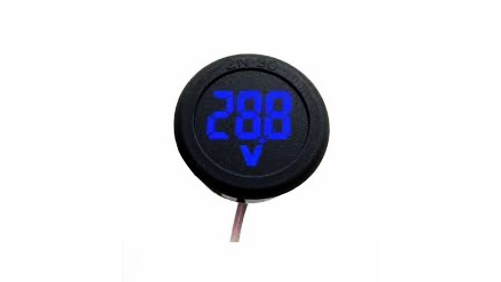 DC4-100V | Blue Round Two-wire Digital Voltmeter – Metas Lebanon