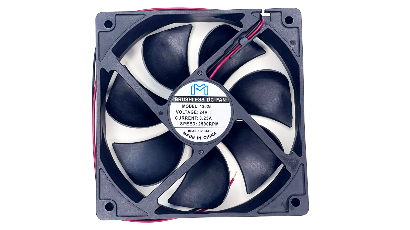 Fan 12X12X2.5cm 24V 2Wire – Metas Lebanon