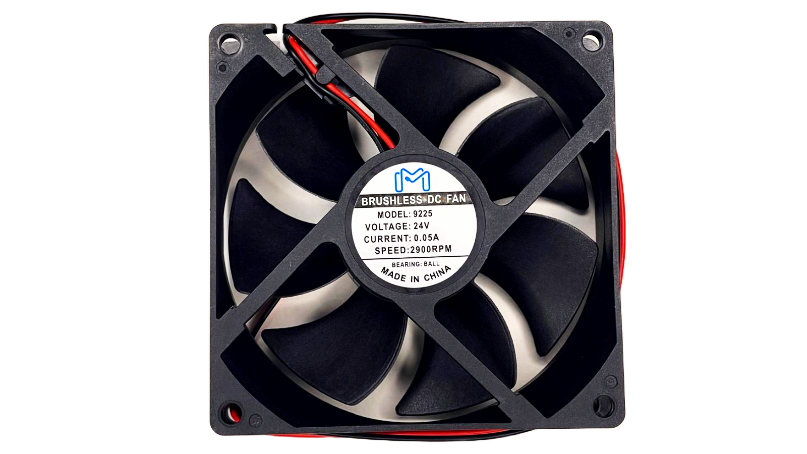 Fan 9.2X9.2X2.5cm 24V 2Wire – Metas Lebanon