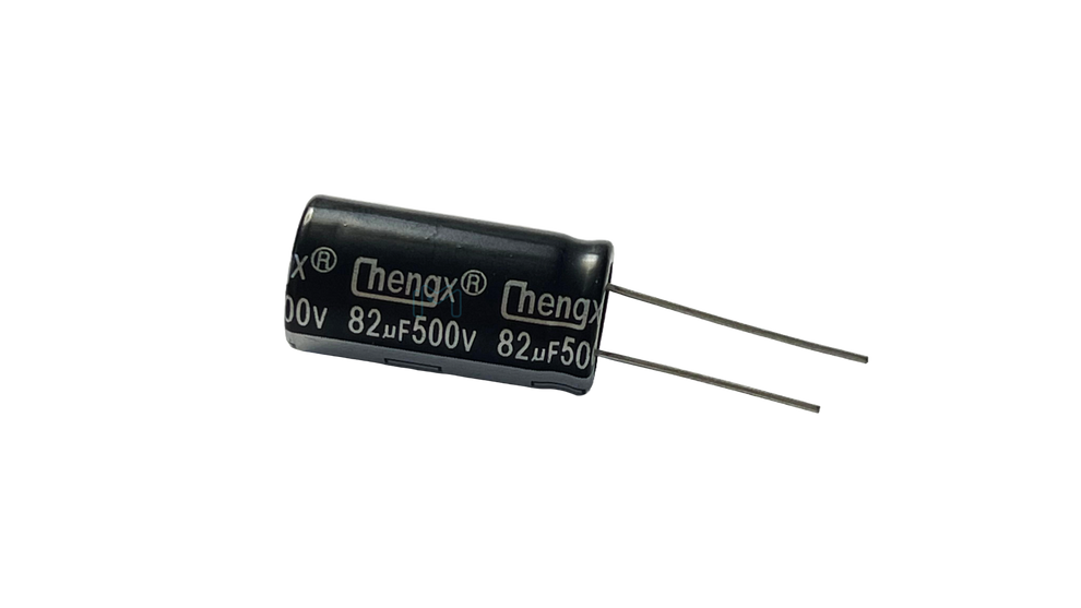 Electrolytic Capacitor 82uF 500V 16x30 100pcs/bag – Metas Lebanon