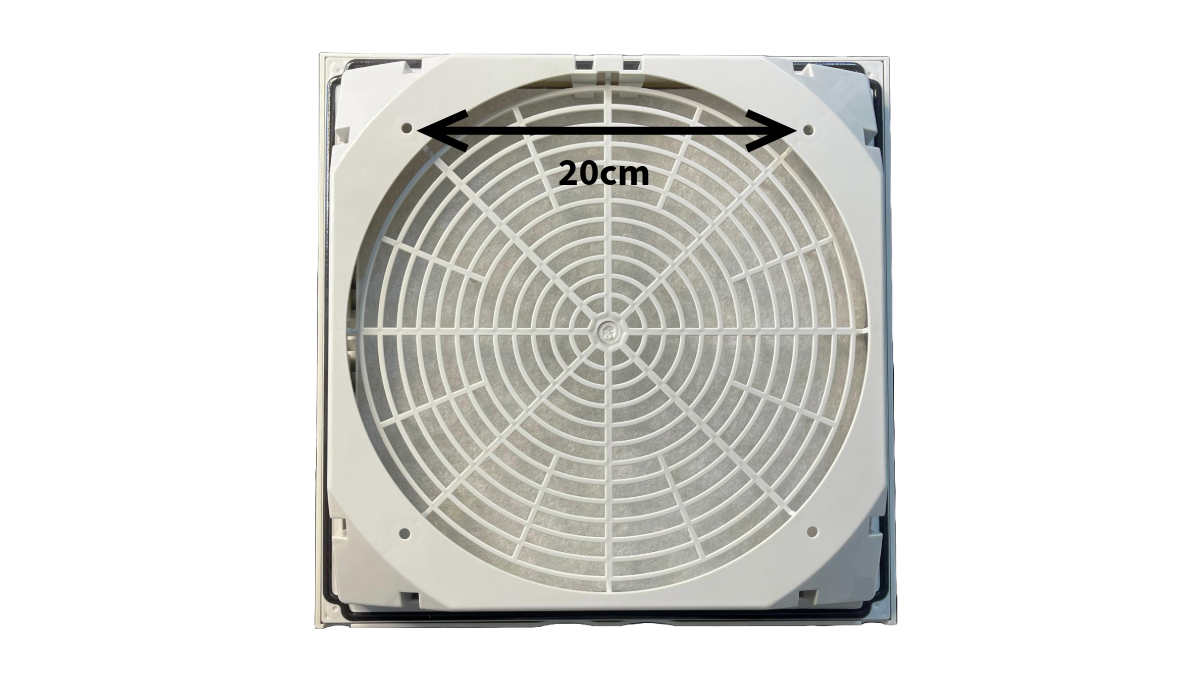 Fan Filter System for 28x28cm Fan – Metas Lebanon