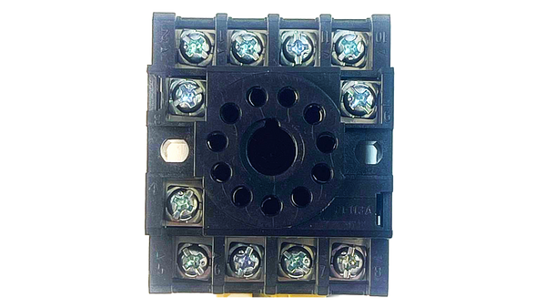 PF113A | Relay Socket 11pin Round – Metas Lebanon