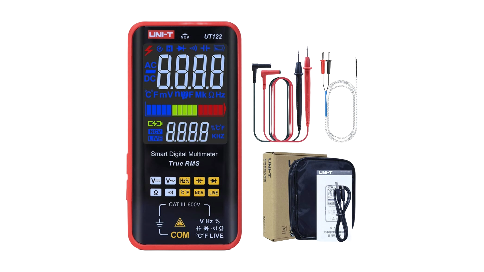 UT122 Mini Smart Digital Multimeter – Metas Lebanon